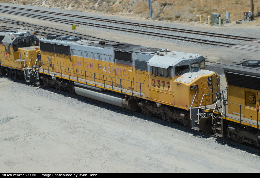 UP 2377 Switching in Colton